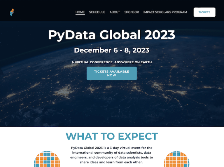 PyData Global - These are the most important data and AI topics - ai-rockstars.com