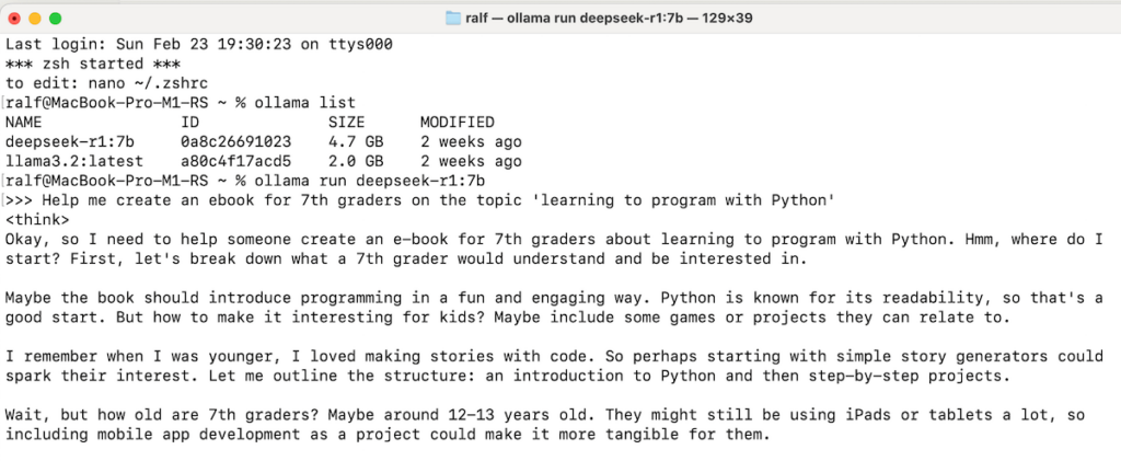 Deepseek with Ollama: How to use Deepseek securely on your own computer - ai-rockstars.com