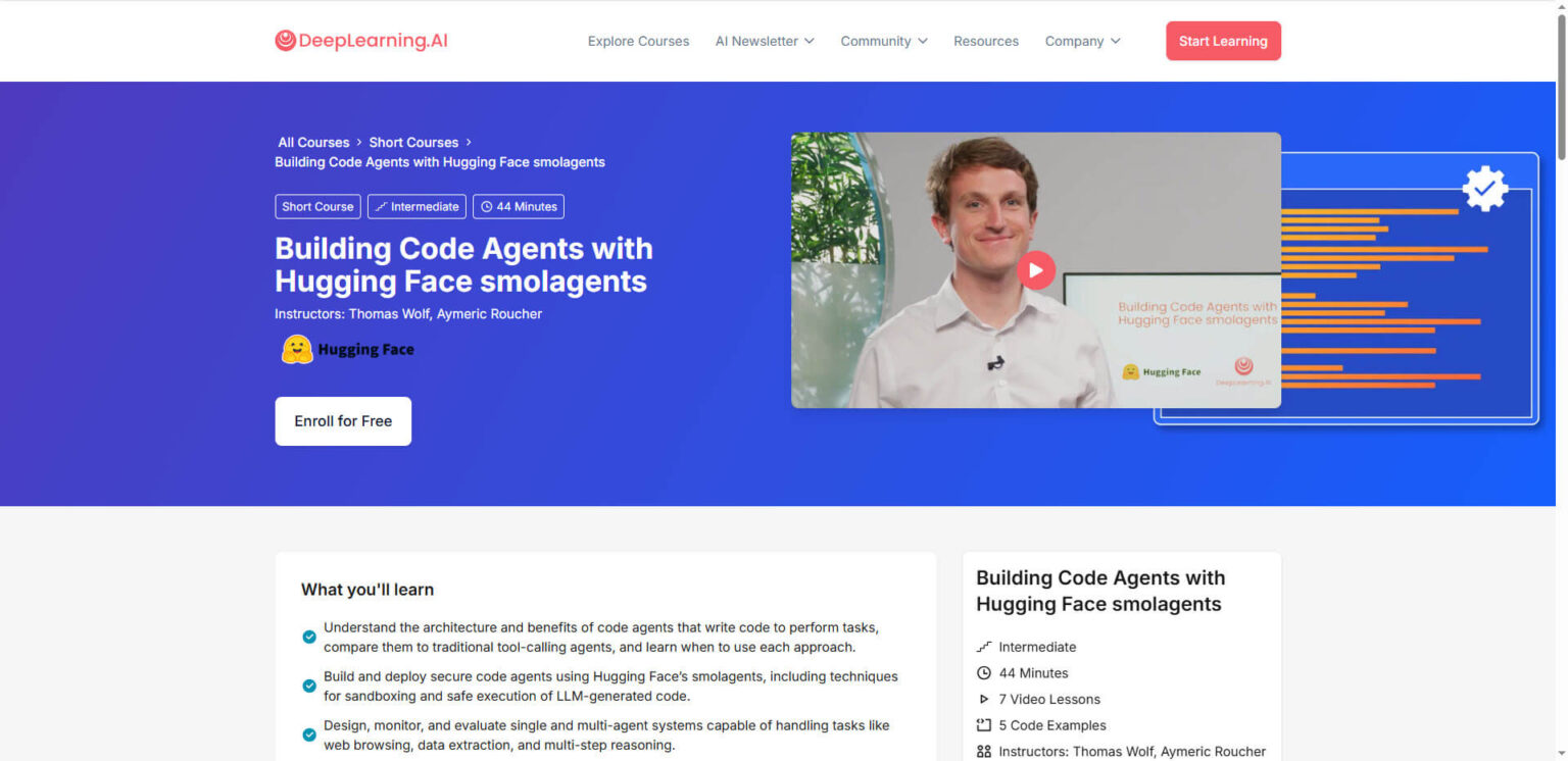 Hugging Face smolagents: How code agents are transforming AI development - ai-rockstars.com