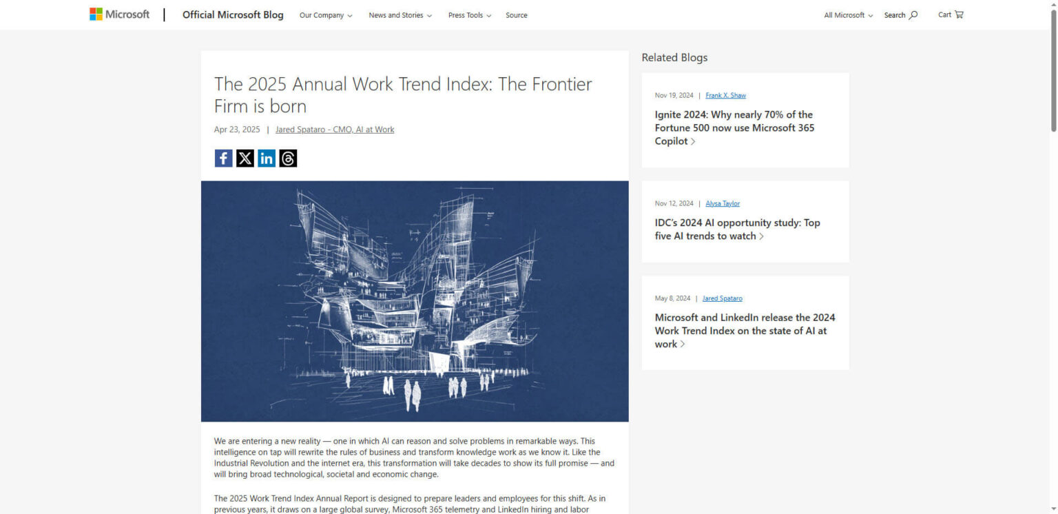 Frontier Firms 2025: How AI agents are redefining corporate structures ...